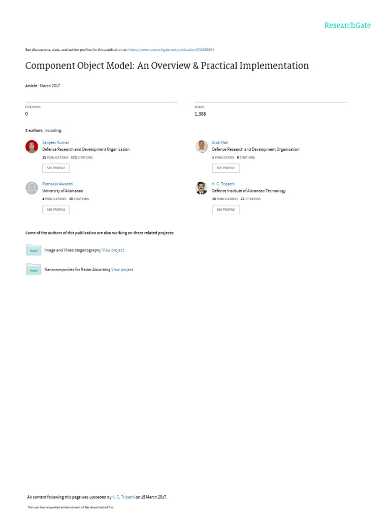 Inside COM - Microsoft | Download Free PDF | Component Object Model | Object (Computer Science)