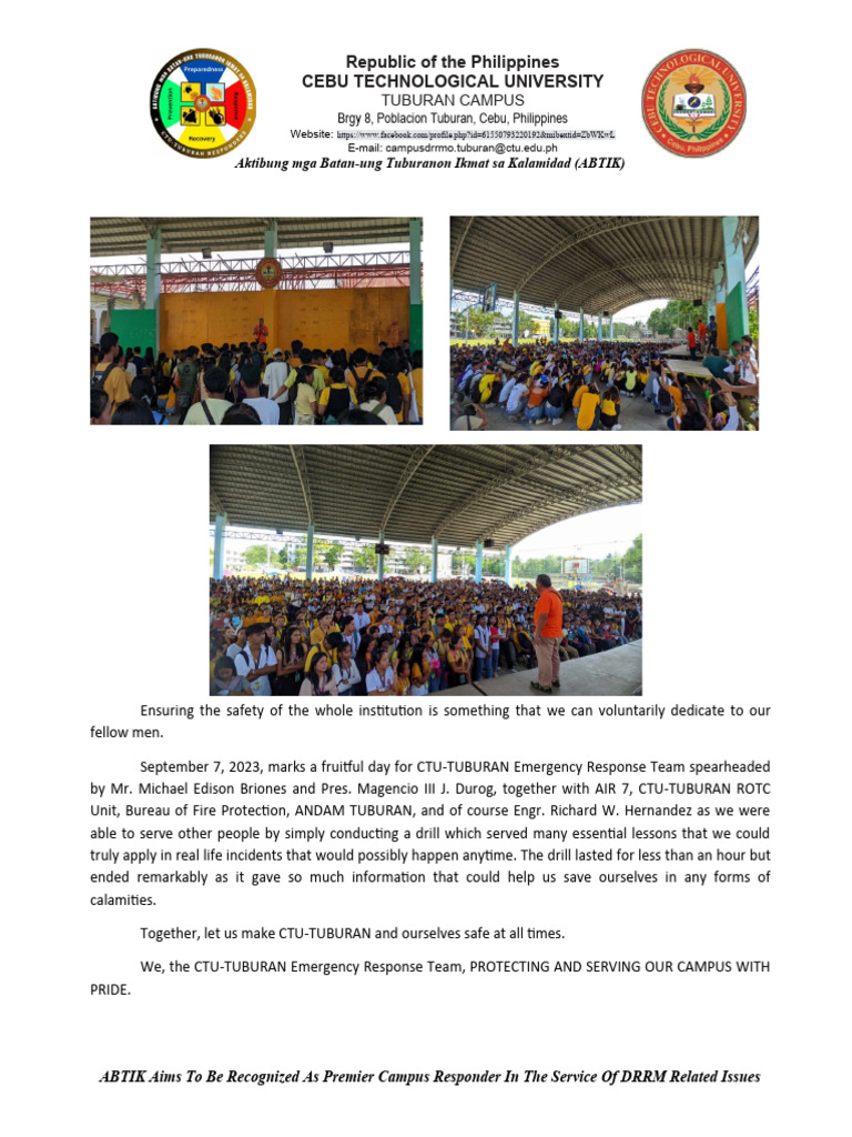 Narrative Reports 2023-2024 | PDF