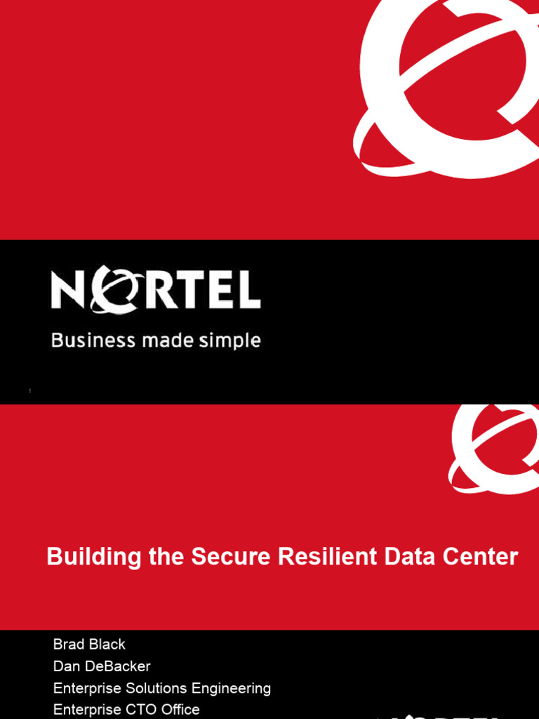 Building The Secure Resilient Data Center 2D Feb 2007 | PDF | Network ...