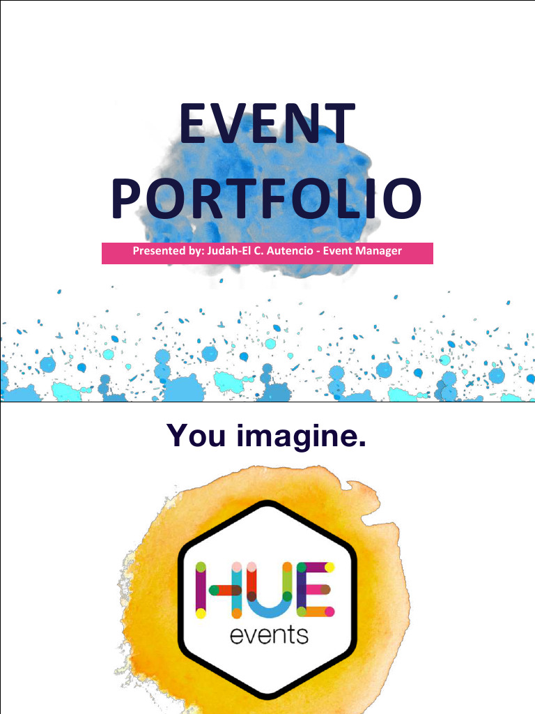 Autencio Event Portfolio PDF - Compressed | Download Free PDF | Lunch ...