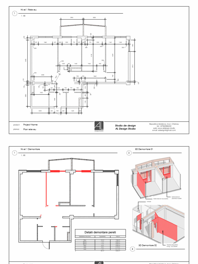 Planuri Detaliate pentru Proiecte de Design | PDF