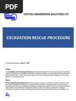 Excavation and Trenching Emergency Response Plan | PDF | Emergency ...
