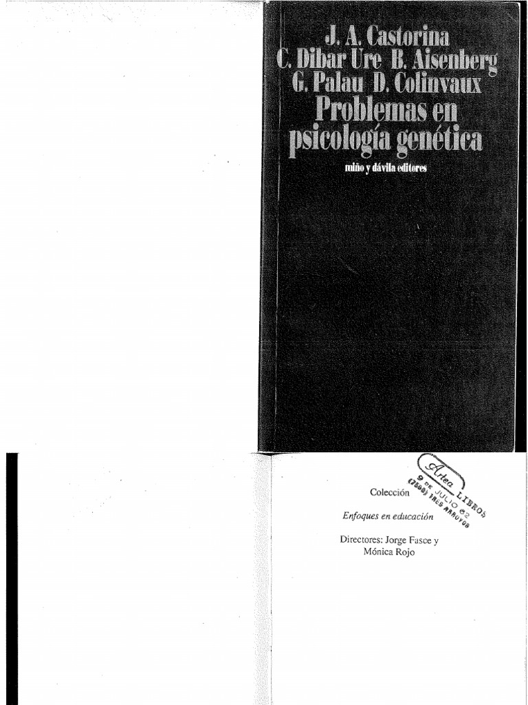 CASTORINA, Problemas en Psicología Genética | PDF