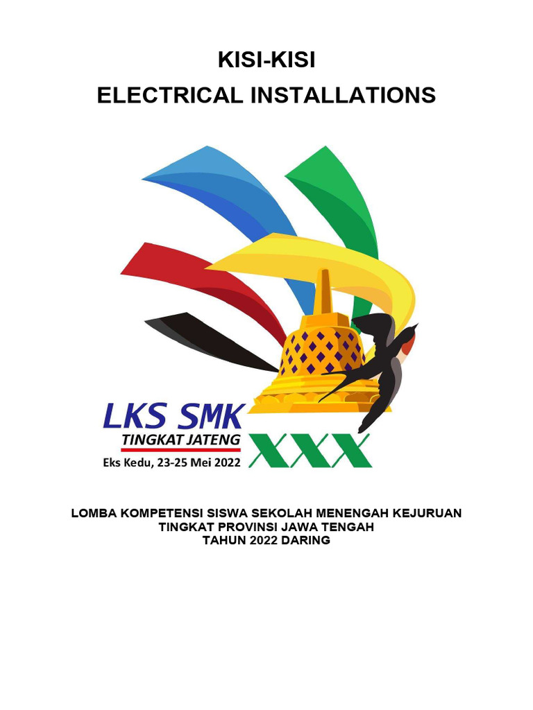 Soal LKS Electrical Installation 2021 | PDF | Teknologi & Rekayasa