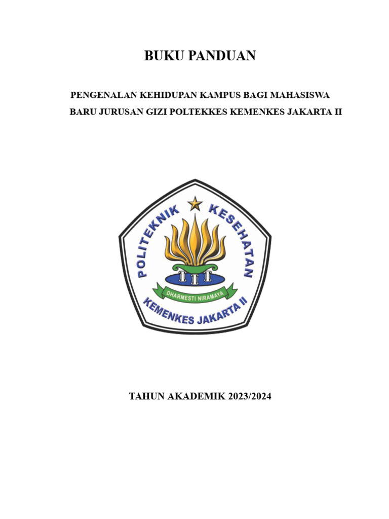 Buku Panduan PKKMB Gizi 2023 | PDF | Ilmu Sosial