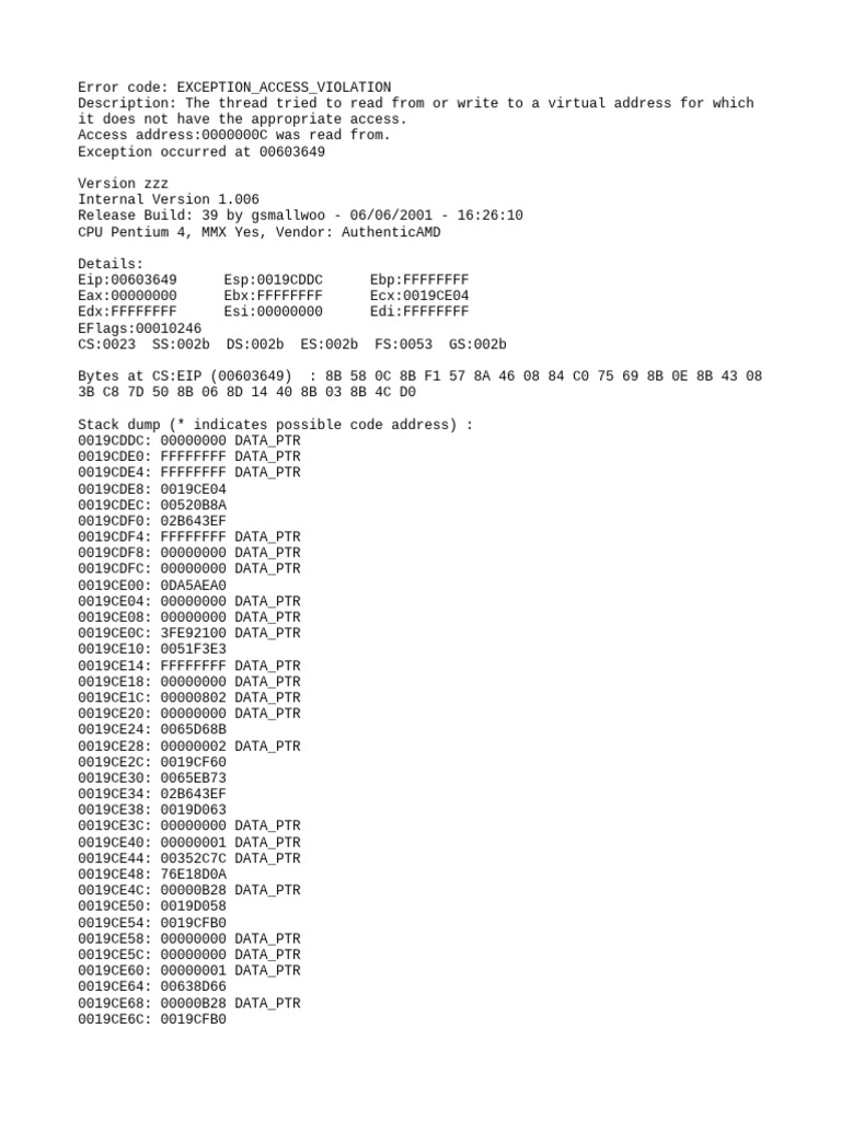 Except | PDF | Computer Architecture | Intel