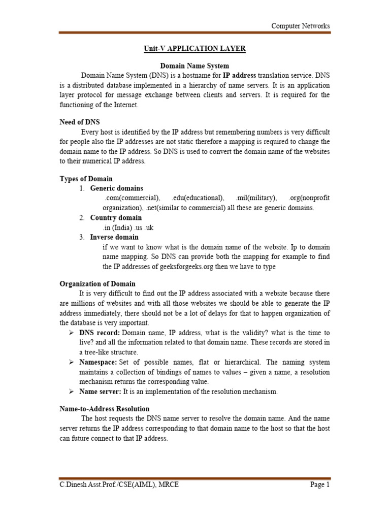 Cn Unit 5 Download Free Pdf World Wide Web Internet And Web