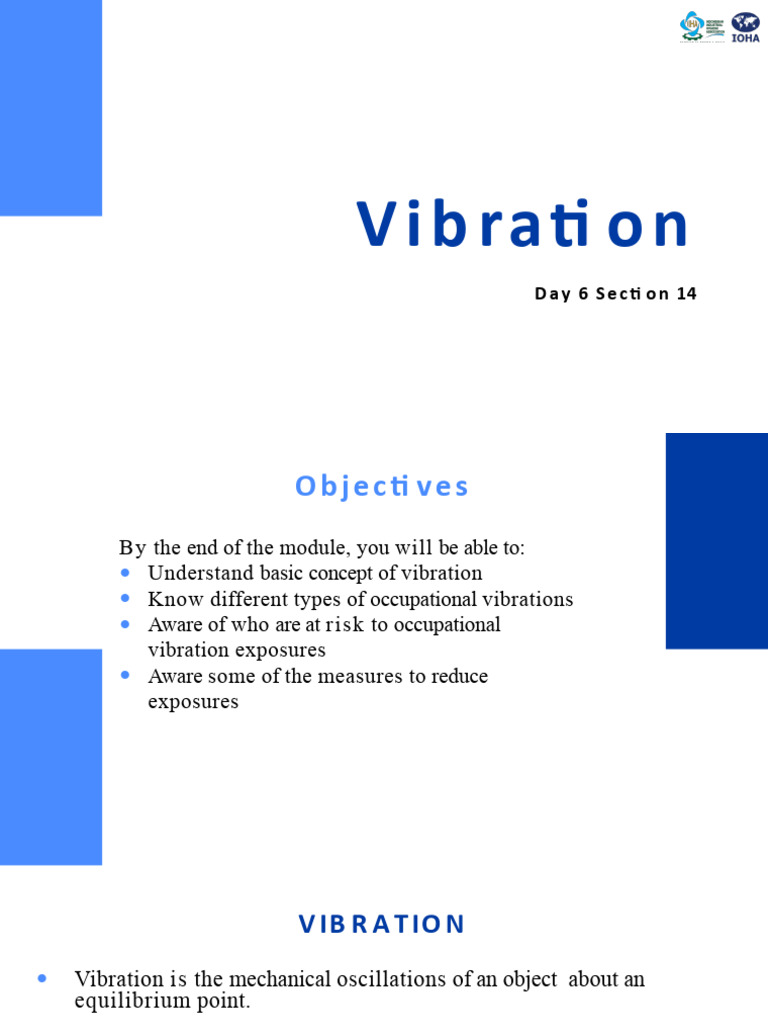 Understanding Occupational Vibration Risks | PDF | Frequency | Oscillation