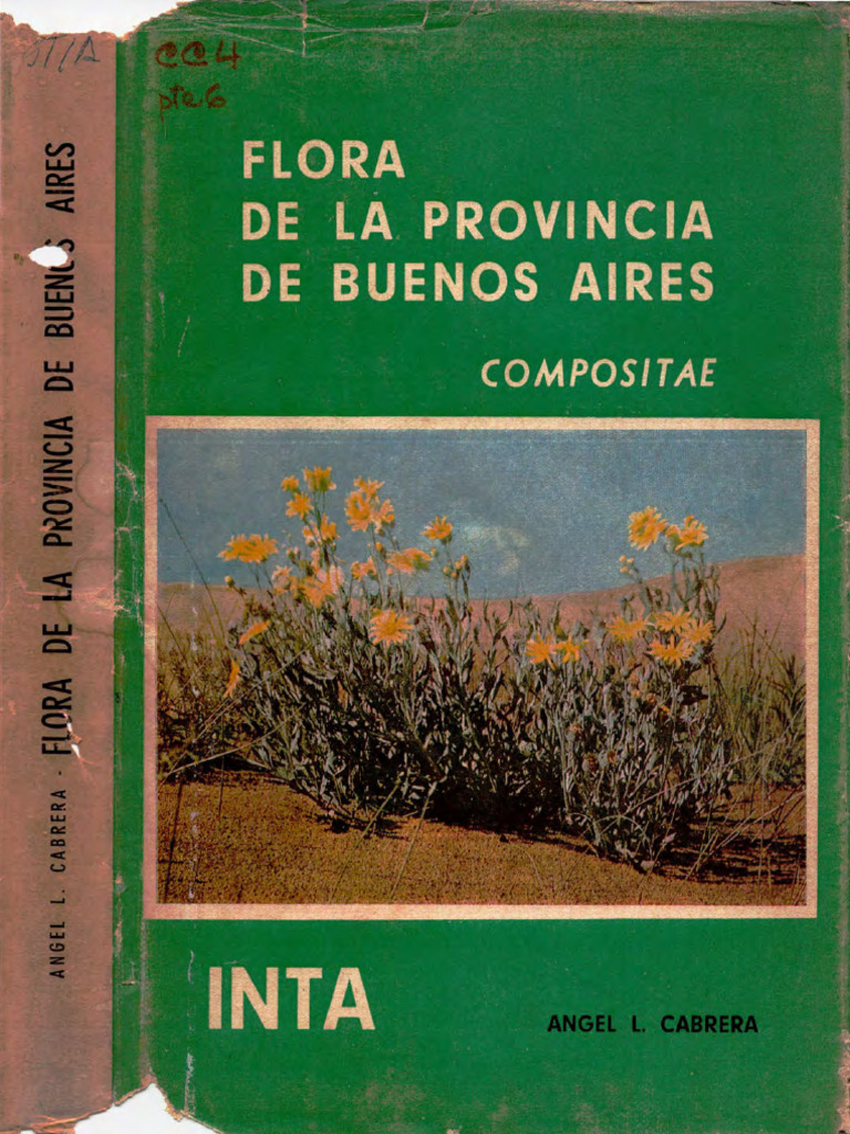 CABRERA ANGEL- FLORA DE LA PROVINCIA DE BUENOS AIRES COLECCION CIENTIFICA_TOMO 04_6 | PDF ...