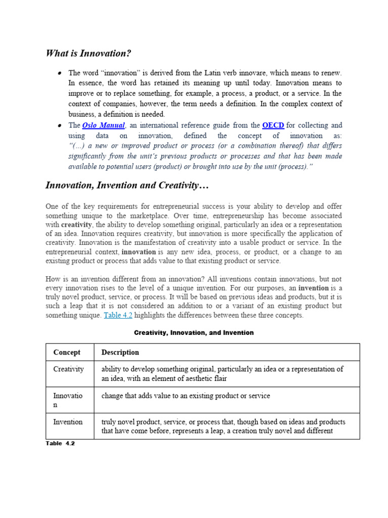 Intro To Innovation Pdf Razor Innovation