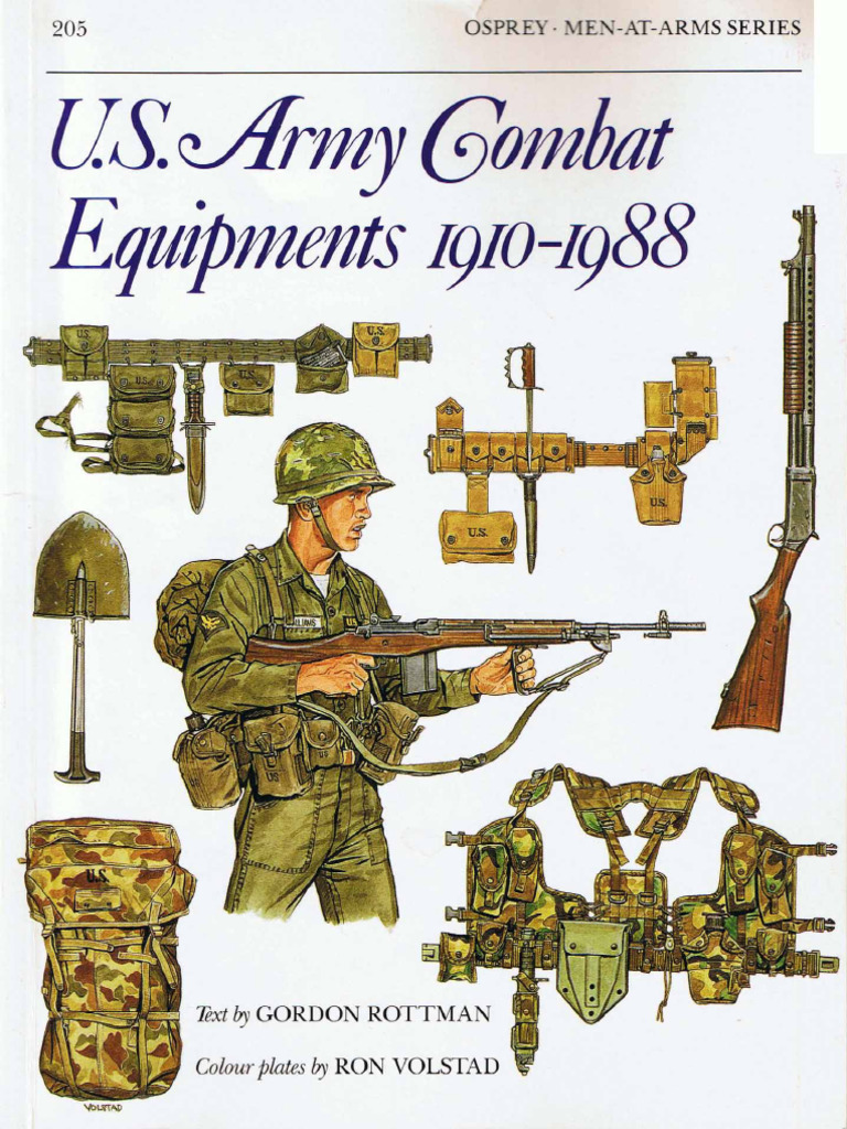 Osprey - Men-At-Arms 205 US Army Combat Equipments 1910 - 1988 (Osprey ...