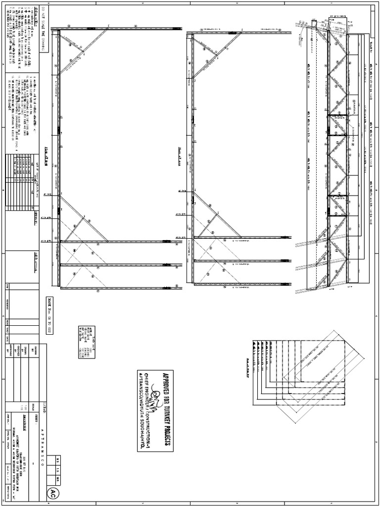 Emc 220 KV Tower Ac Template DWG | PDF