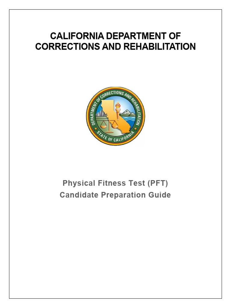 PFT Preparation Guide | Download Free PDF | Strength Training | Anatomical Terms Of Motion