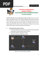 Manual e-SPTPD | PDF | Pengelolaan Keuangan & Uang | Bisnis