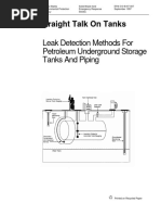 Aboveground Petroleum Storage Tanks: A Guide For Owners and Operators ...