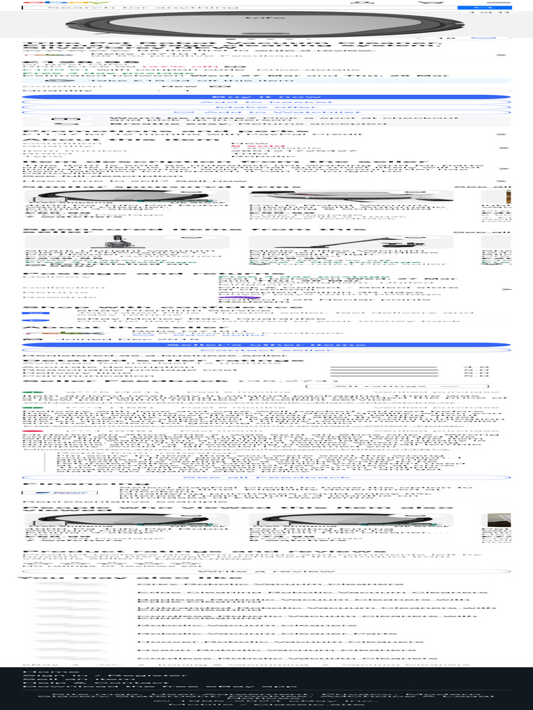 Trifo Pet Robot Vacuum Cleaner, Emma, 3-Stage Cleaning System ...