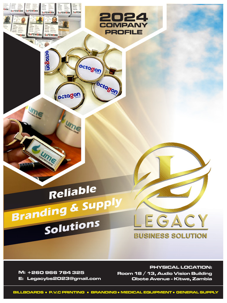 Legacy Business Solutions Profile | PDF | Taxes | Economies