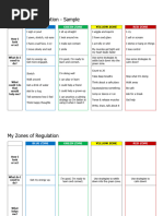Zones of Regulation - Social Story | PDF