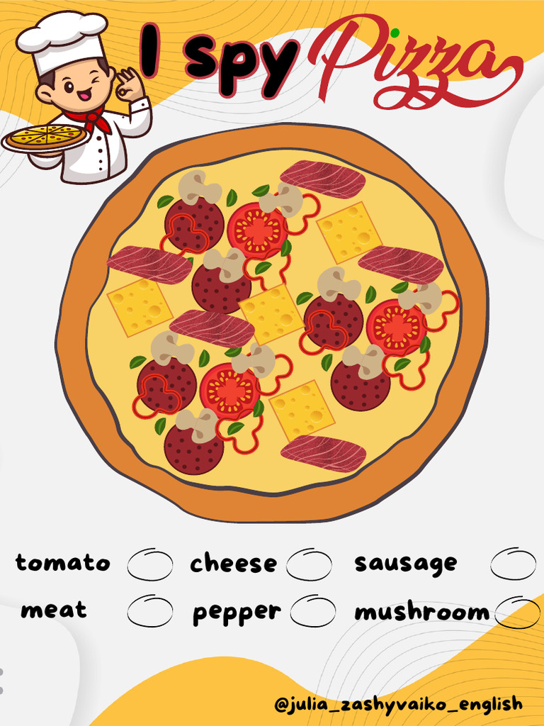 I Spy Pizza | PDF