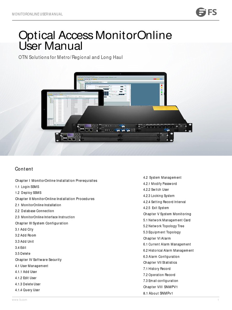 Software User Manual of MonitorOnline | Download Free PDF | Microsoft Sql Server | Computer ...