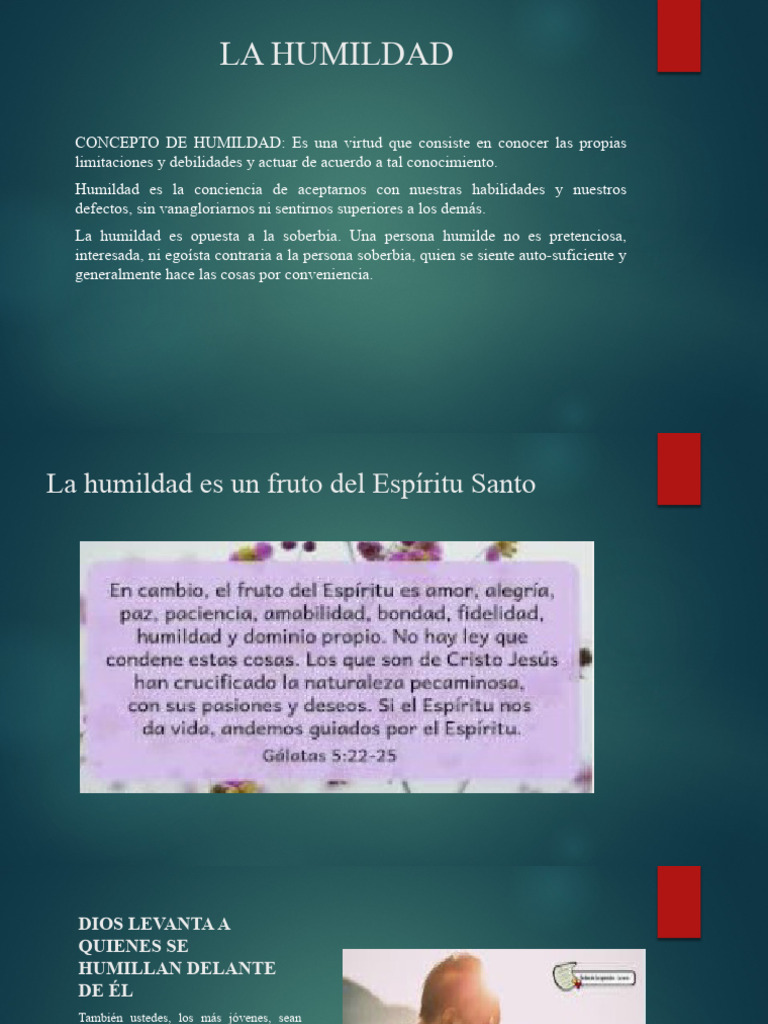 La Humildad | PDF | Humildad | María, madre de Jesús