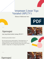 Modul Ajar Sistem Persamaan Dan Pertidaksamaan Linier Kelas X | PDF