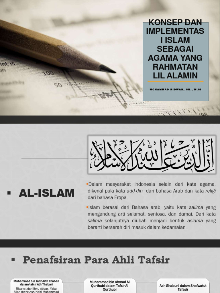 Islam Sebagai Agama Yang Rahmatan Lil 'Alamin New | PDF | Ilmu Sosial | Agama & Spiritualitas
