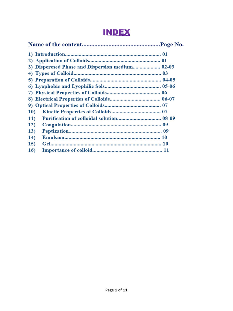 Colloid | PDF | Colloid | Emulsion