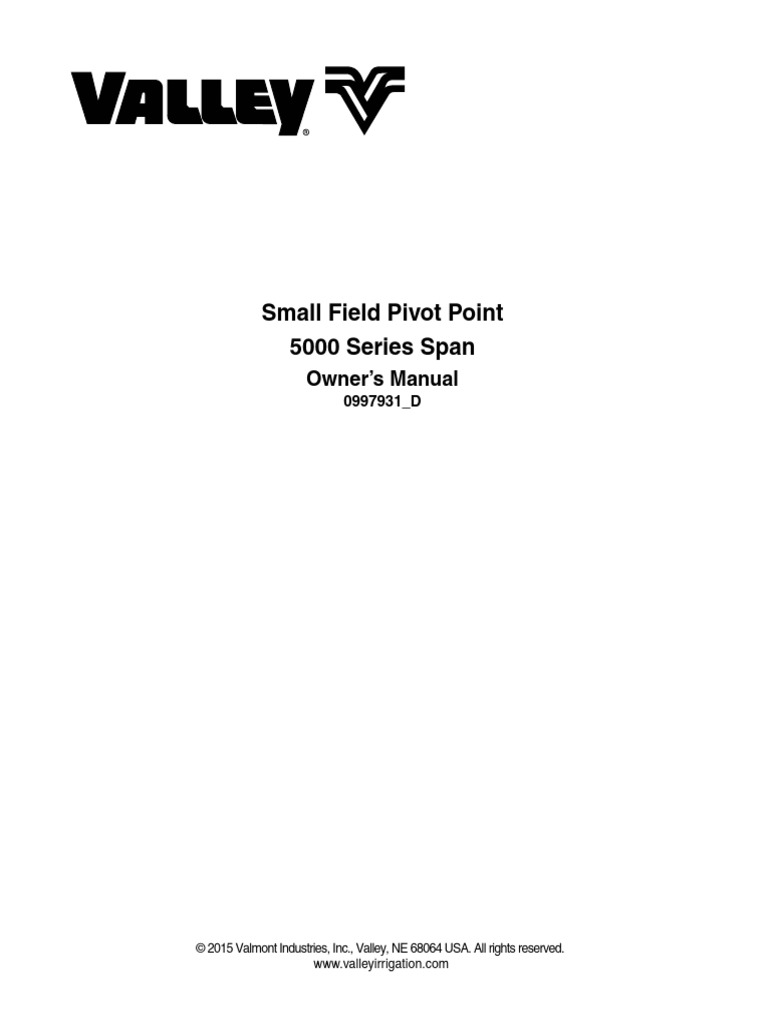 small-field-pivot-point-5000-series-owner's-manual | PDF | Electrical ...