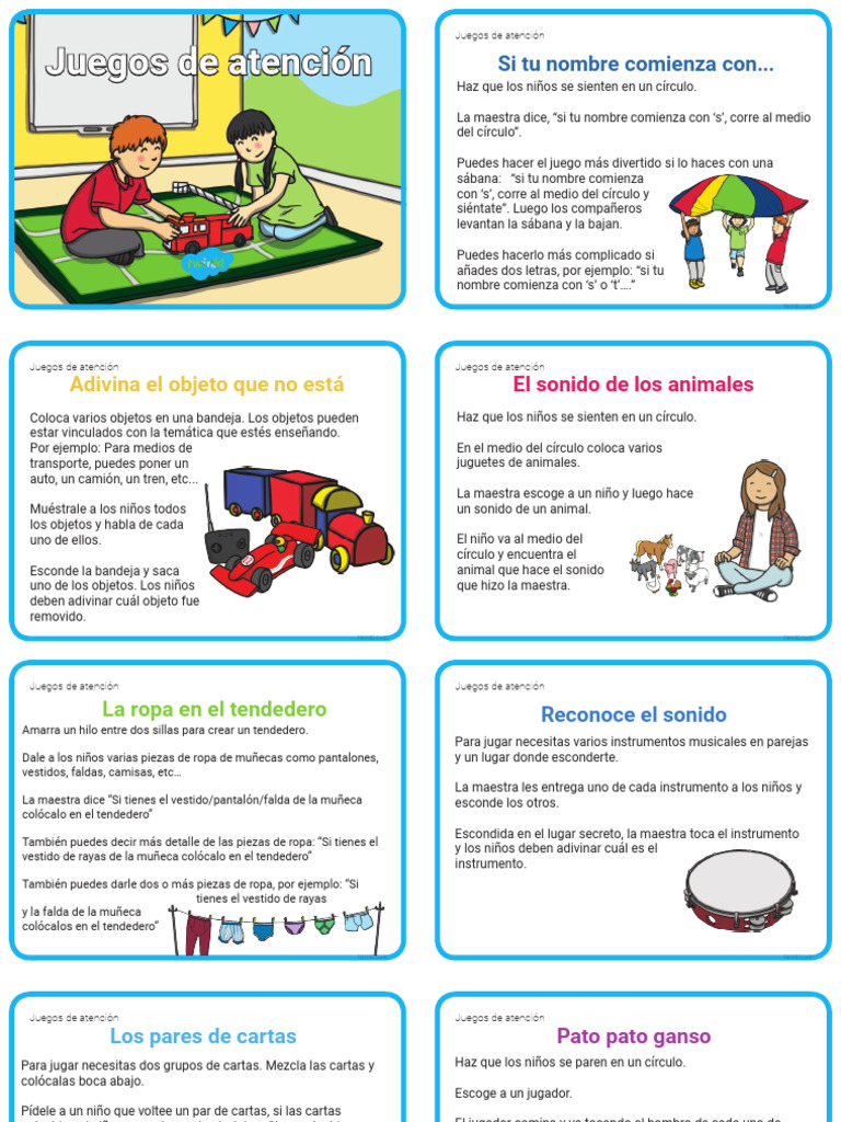 T TP 2548554 Juegos de Atencion - Ver - 1 | PDF