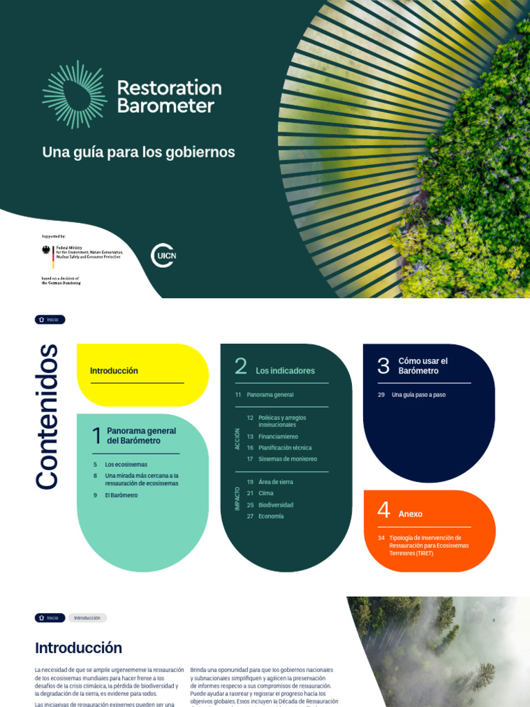 Barometer - Guide Doc - 15 ESP | PDF | Pradera | Restauracion Ecologia