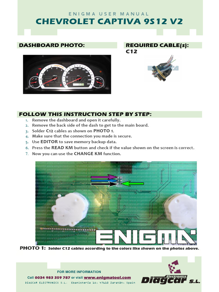 Chevrolet Captiva 9S12 V2 | PDF