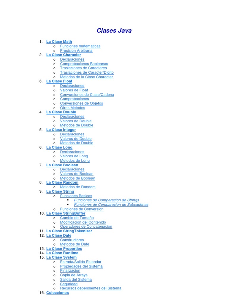 Tutorial de Java | PDF