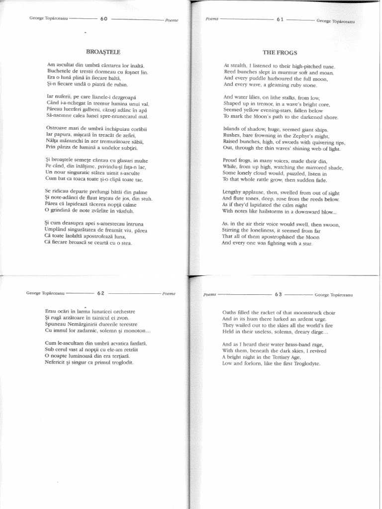 George Toparceanu Poezii 31-40 | PDF