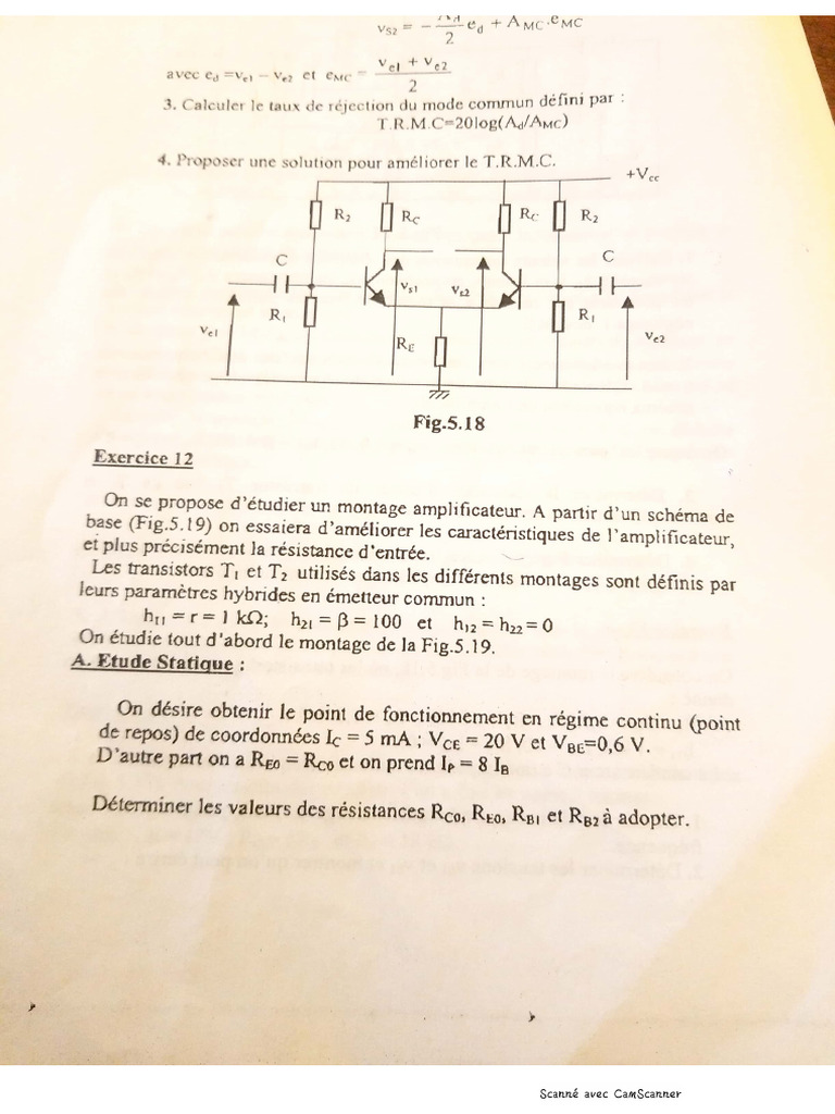 Transistor Bipolaire | PDF