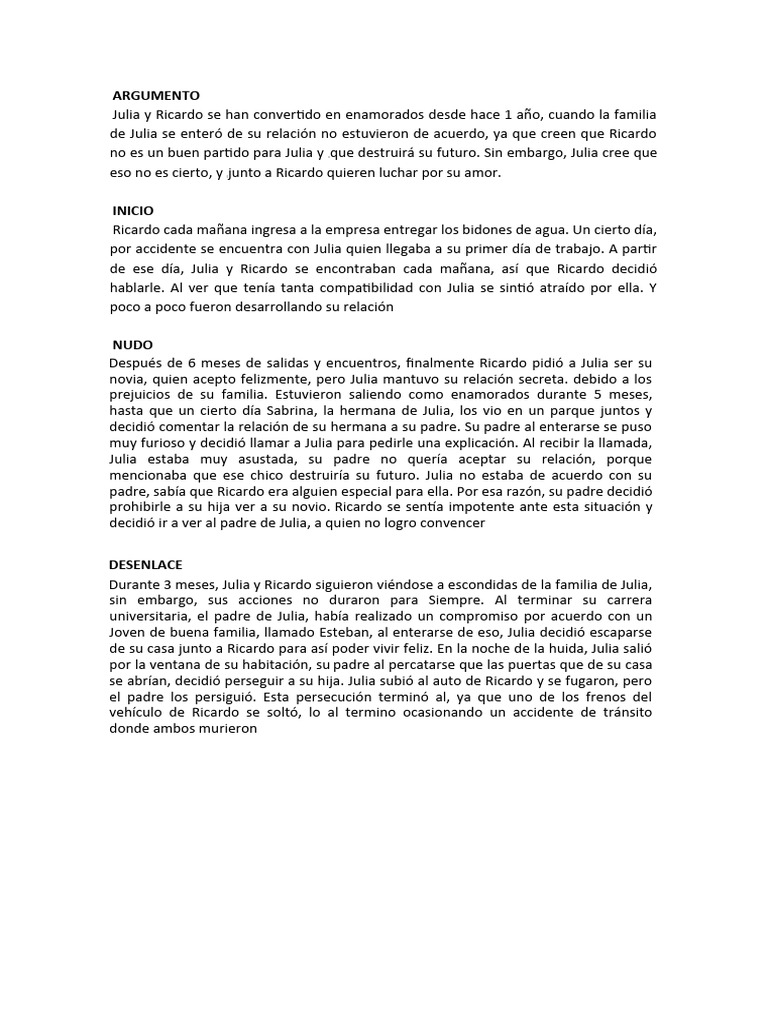 Argumento | PDF