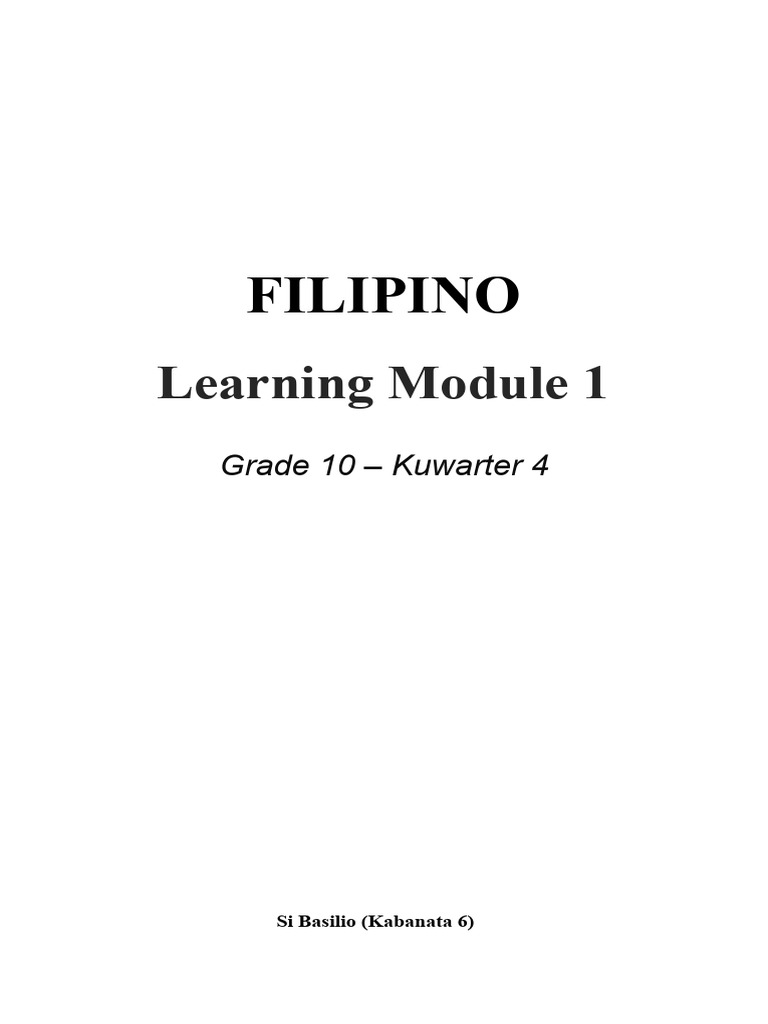 Mod.1-Fil-10-Asynch 2 | PDF