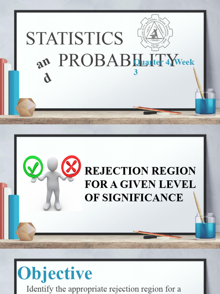 2nd-Sem Quarter4 Stat Week3 | PDF | Statistical Hypothesis Testing ...
