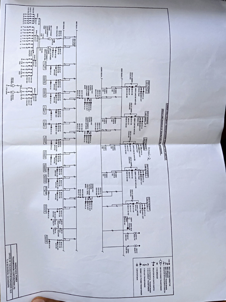 Single Line Diagram KPTCL | PDF