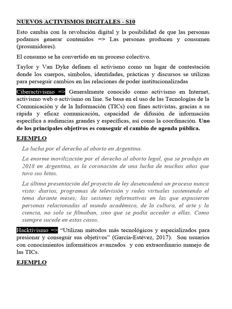 Activismos Digitales y Algoritmos | PDF | Tecnología de información y ...
