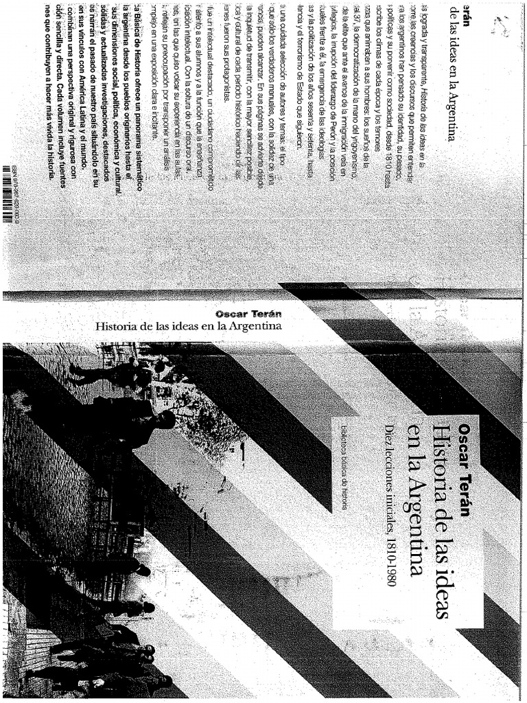 02 Oscar Teran Historia de Las Ideas en La Argentina | PDF
