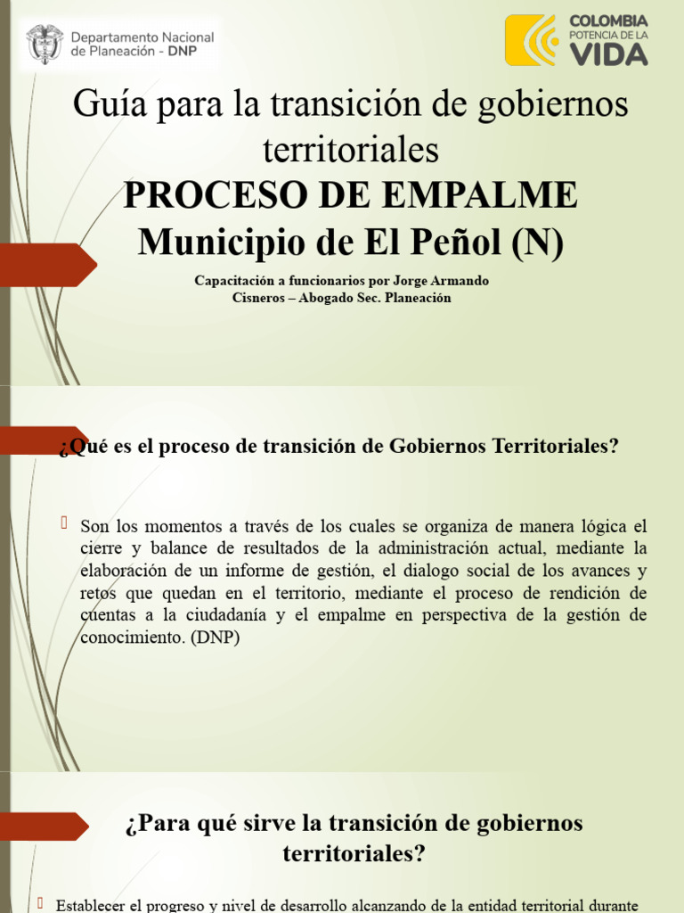 Guía de Transición para Gobiernos Locales | PDF | Responsabilidad | Gobierno