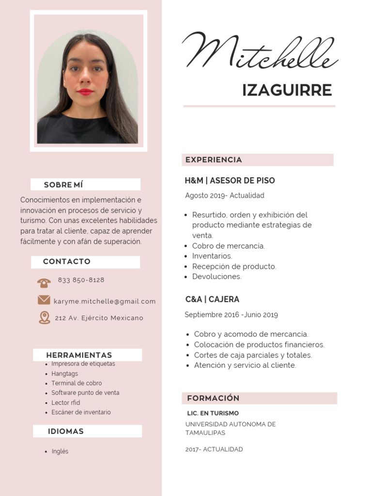 CV EJEMPLO 2343 | PDF