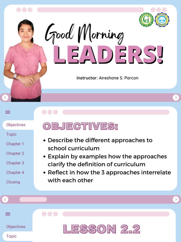 Educ 142 Chapter 2 2 | PDF | Curriculum | Learning