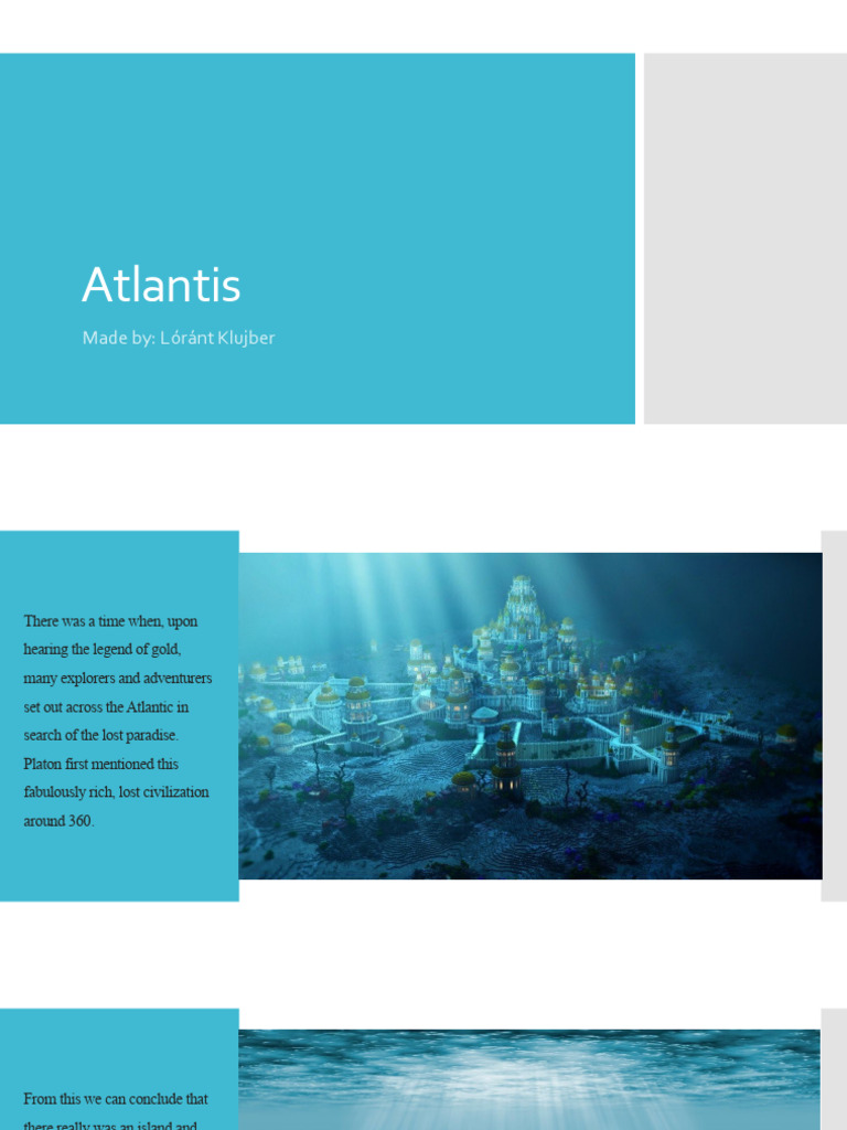 Atlantis: The Legend of a Lost Civilization | PDF | History