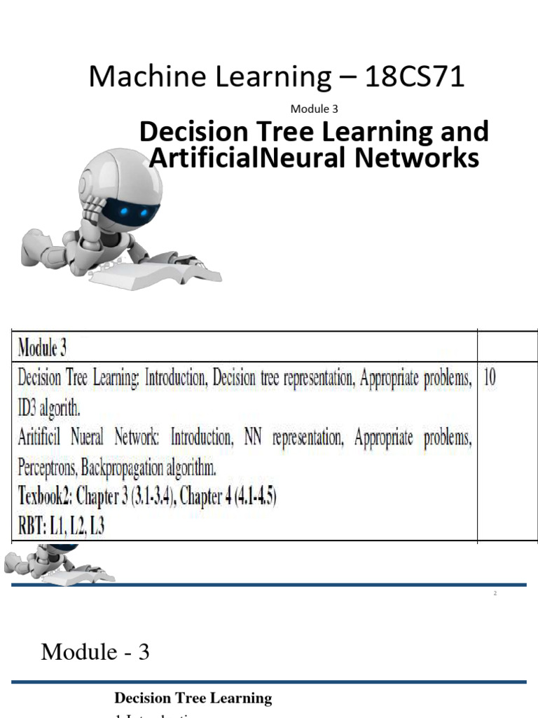 AI-ML Module3 | PDF | Computational Neuroscience | Mathematics