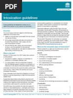 Intoxication Assessment Tool S C A B: Sober Influenced Intoxicated ...