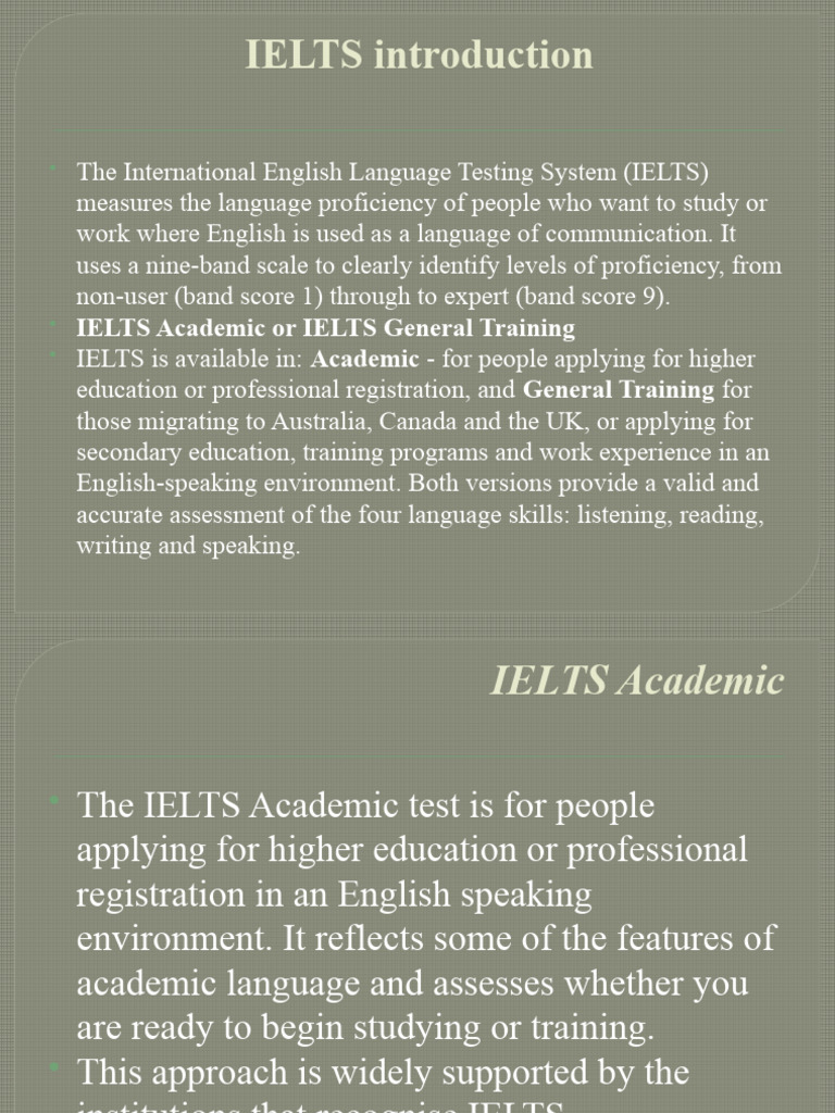 Ders Notu | PDF | International English Language Testing System | Question