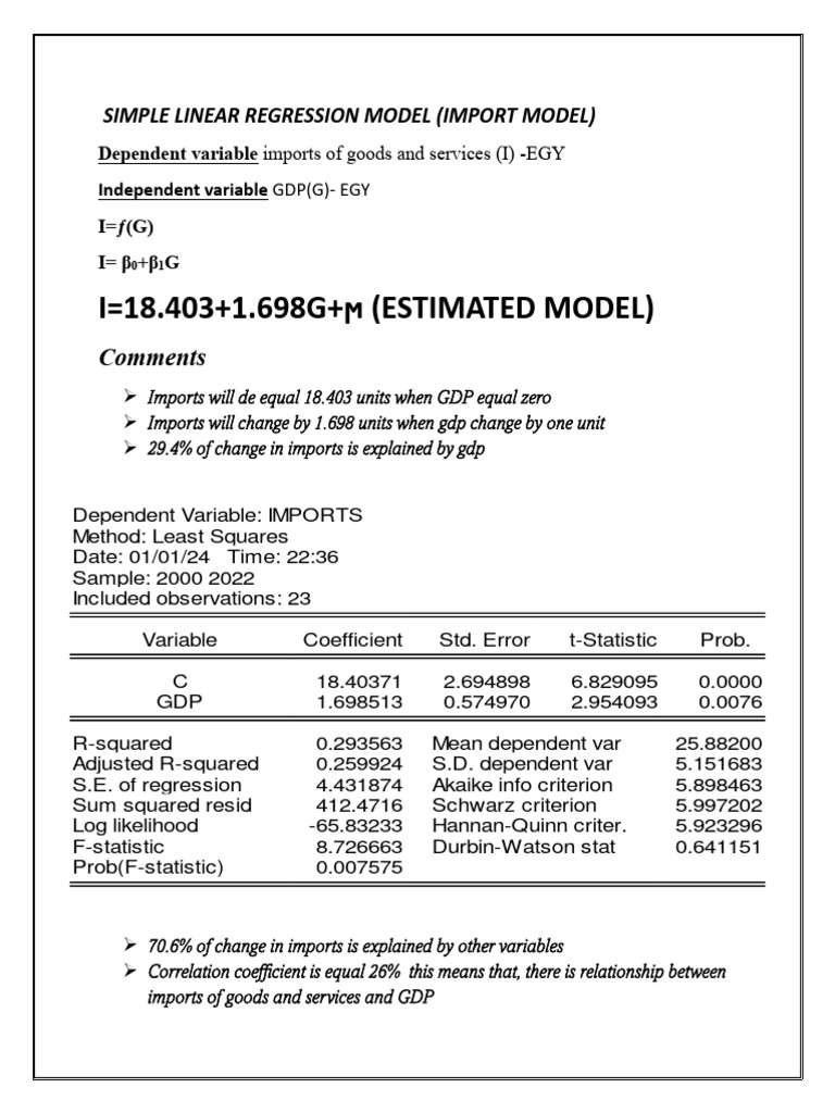 Econometric Model Pdf