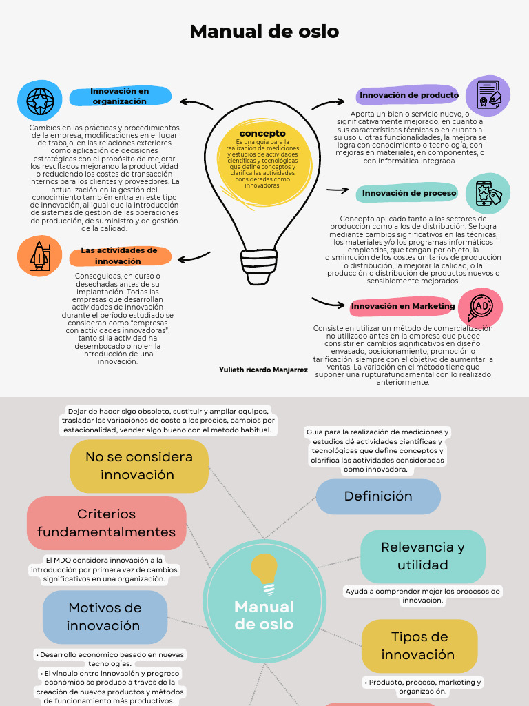Manual De Oslo Pdf Innovación Calidad Comercial